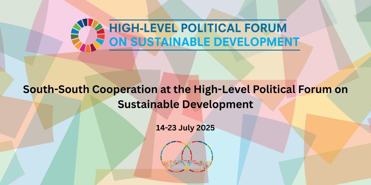 South-South Cooperation at the High-Level Political Forum on ...